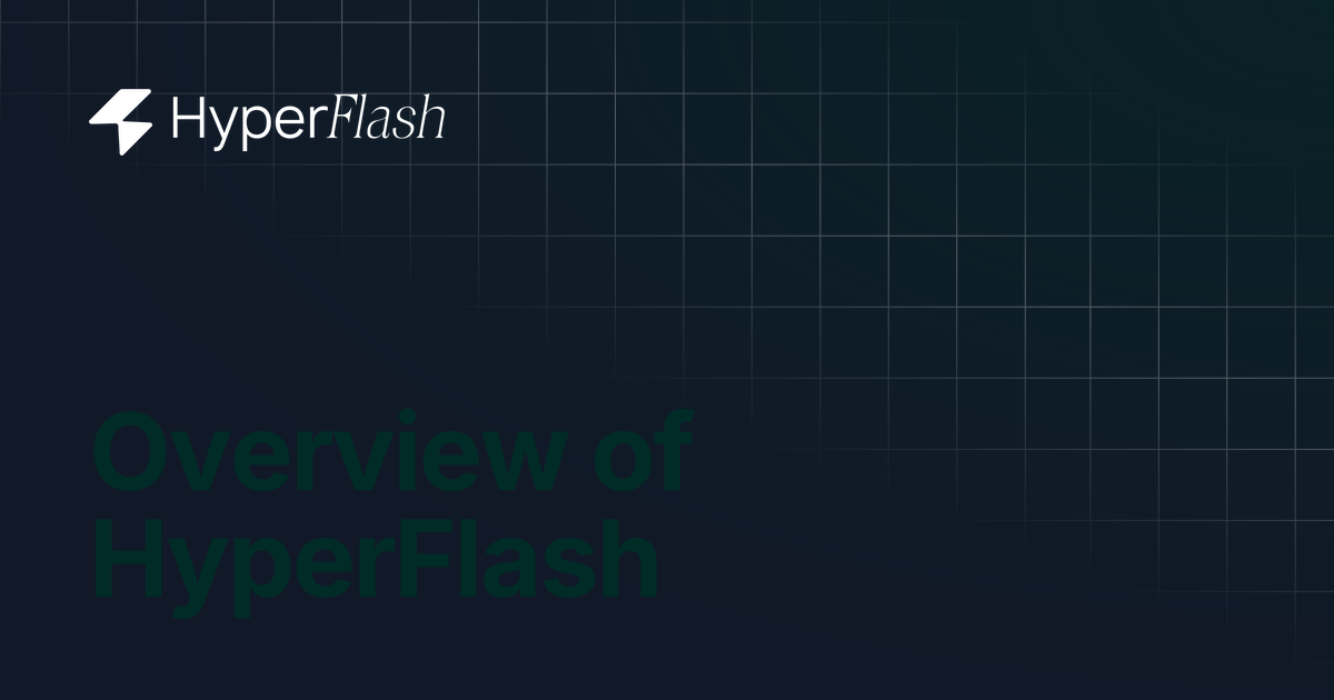 Overview of HyperFlash | HyperFlash